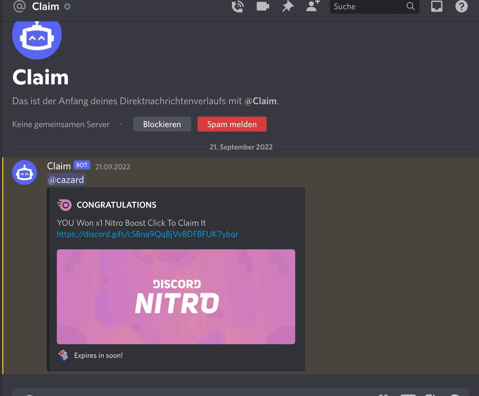 sind diese sonderbaren discord giveavays fake? (Computer, Gaming, hacken)