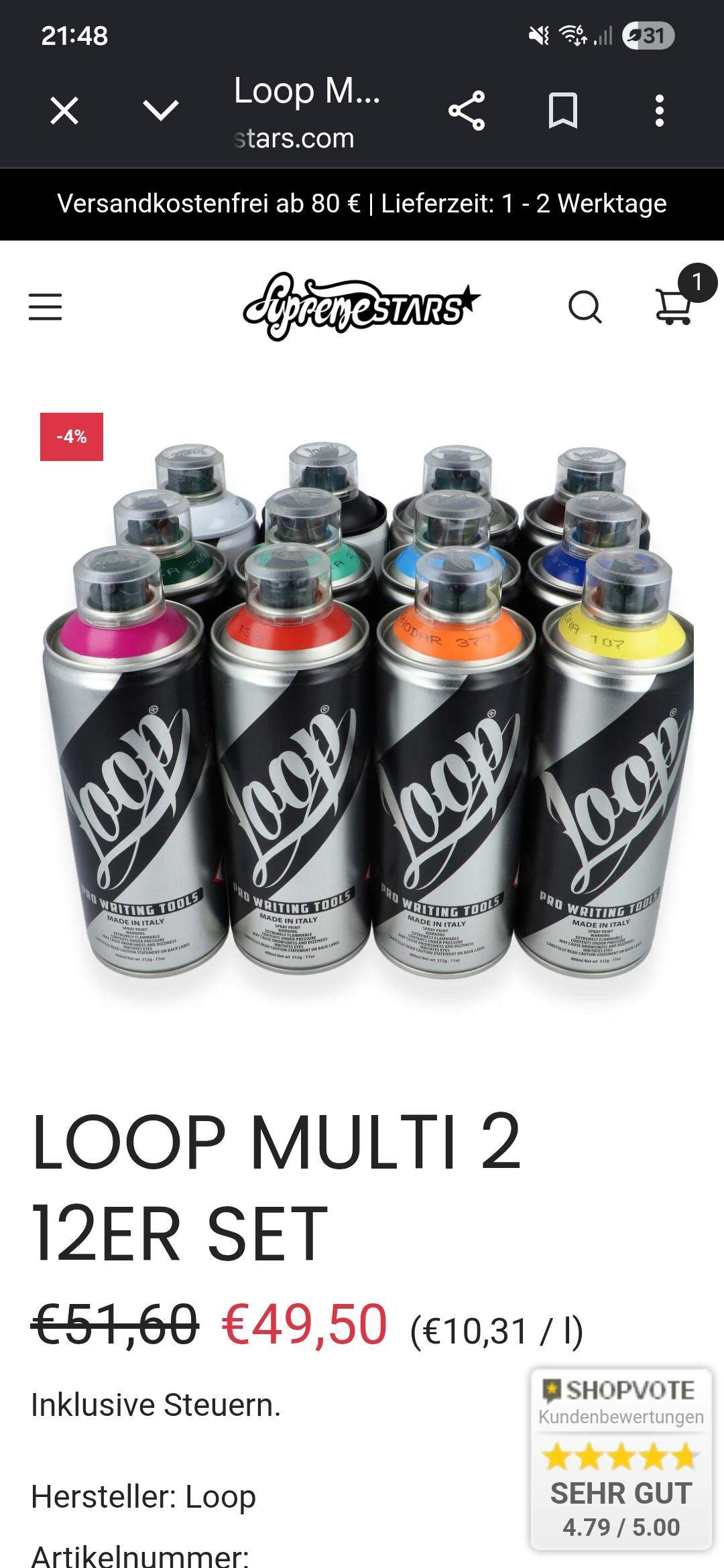 Sind Loop Colours gut? (Graffiti, MontanaBlack, Tagging)