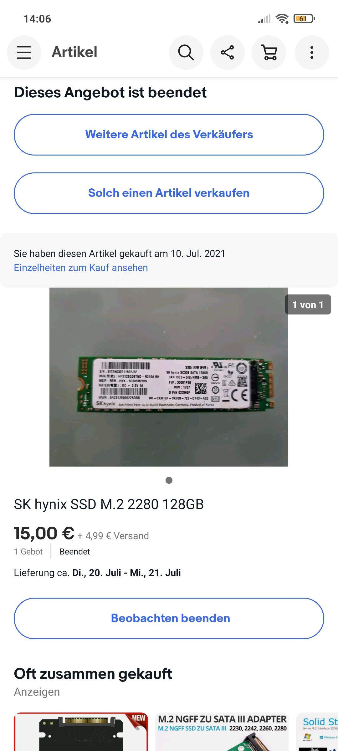 Sk hynix ssd gekauft?gut oder schlecht? (Computer, Technik, PC)