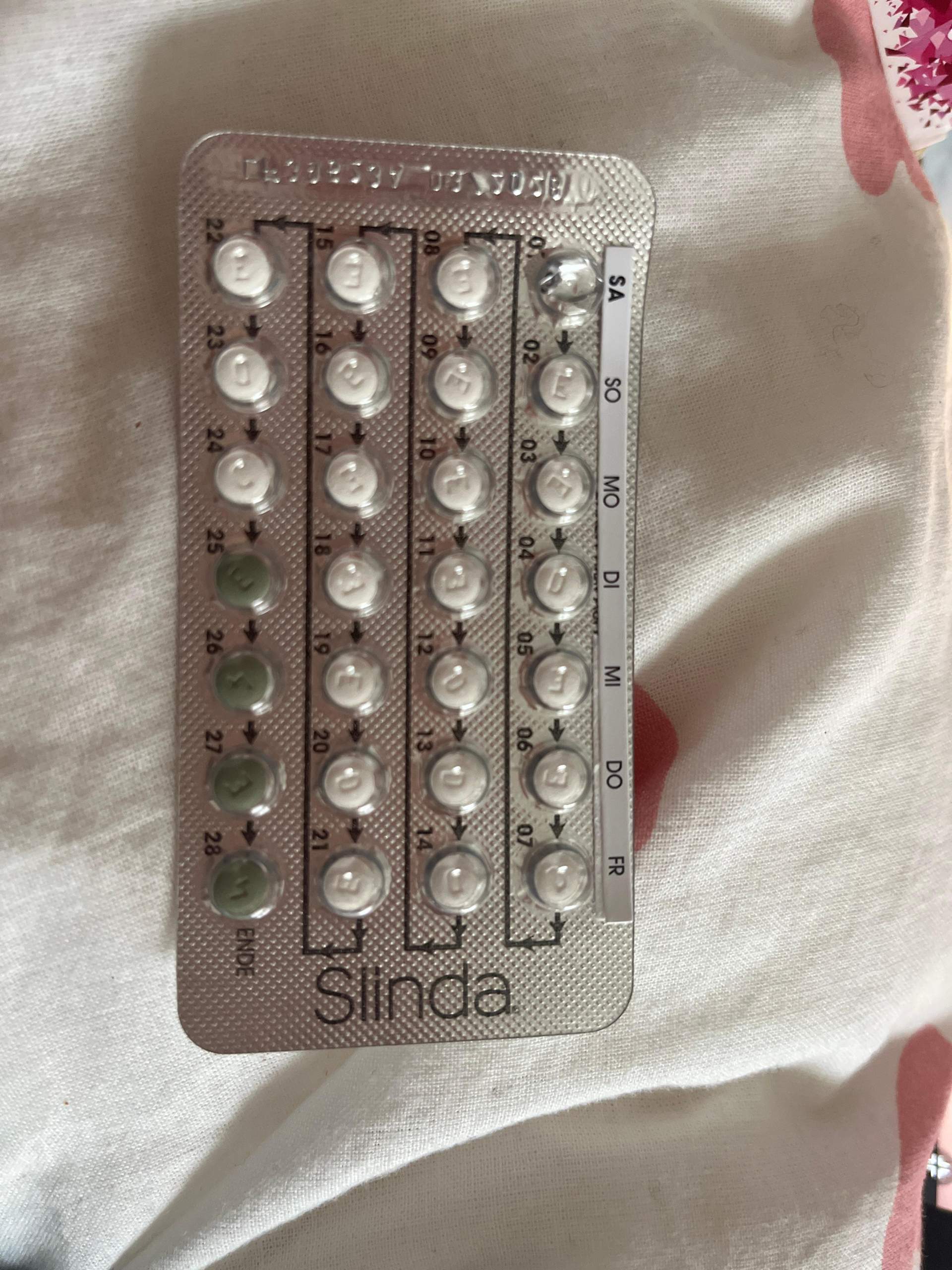 Slinda Einnahme? (Pille, Hormone, Minipille)
