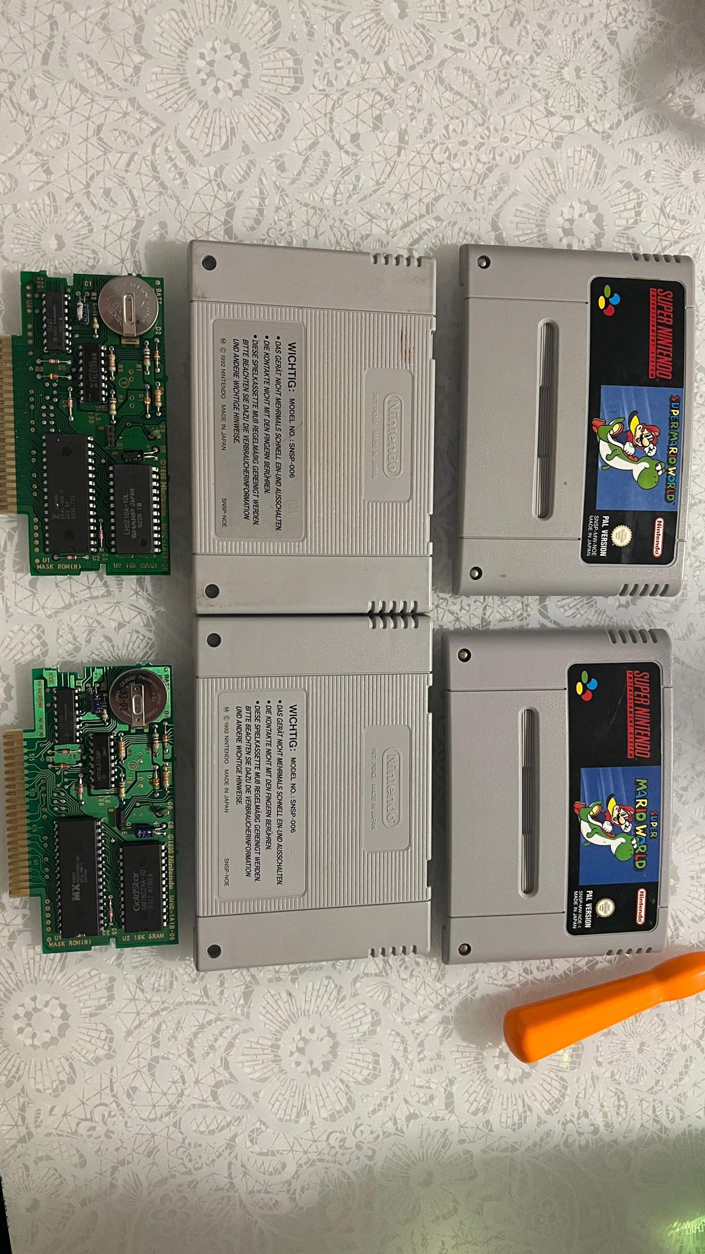SNES SUPER MARIO WORLD FAKE? (Computer, Spiele und Gaming, Nintendo)
