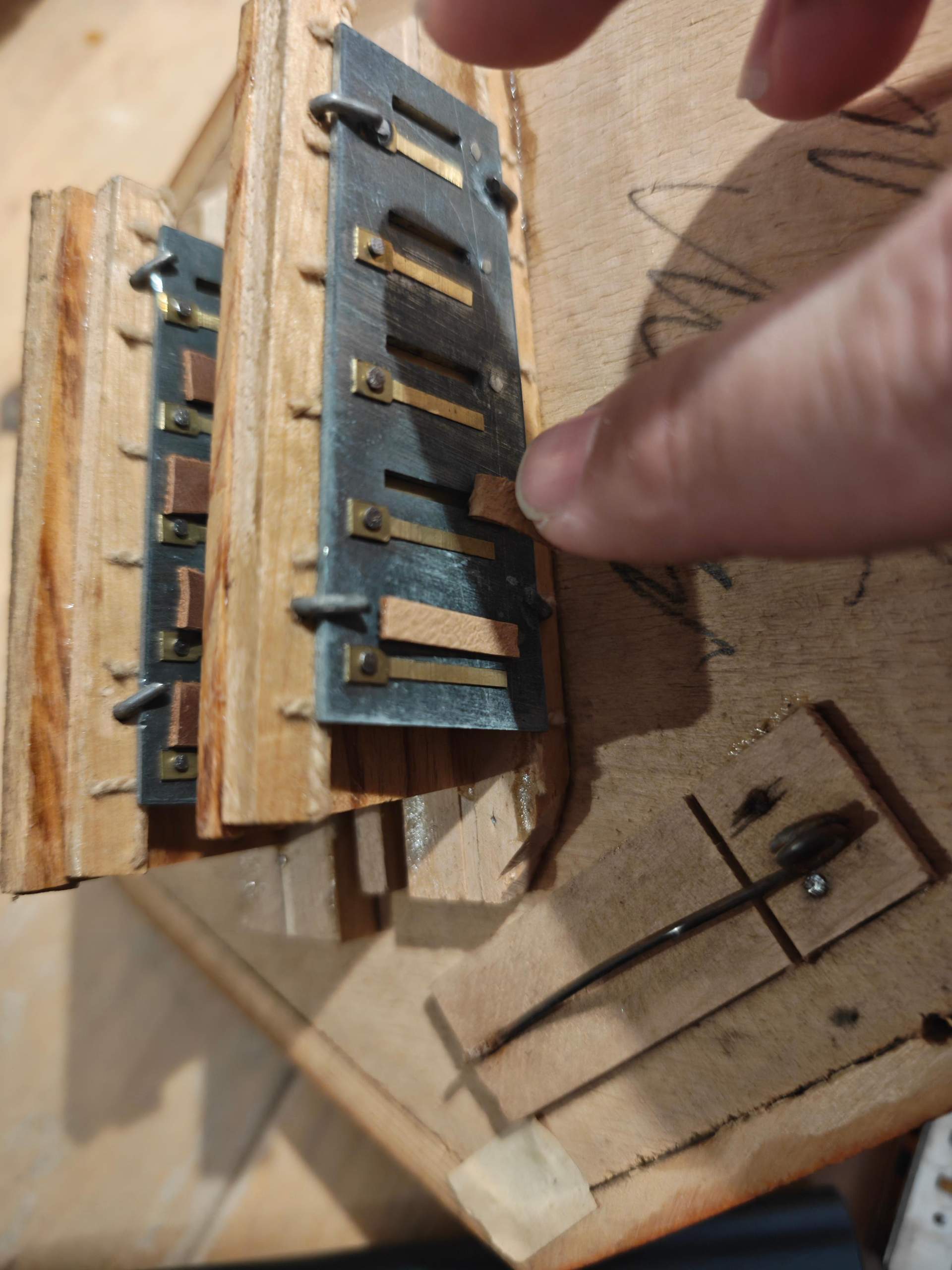 Soll das so an meiner concertina? (Musik, Instrument, reparieren)