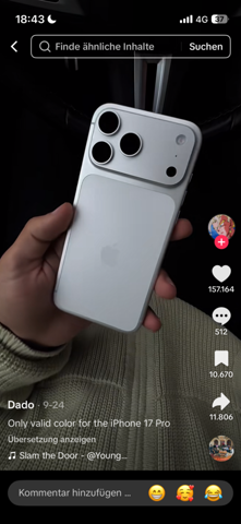 Soll ich mir xiaomi 17 pro kaufen oder iphone 17 pro? (Apple, iOS)