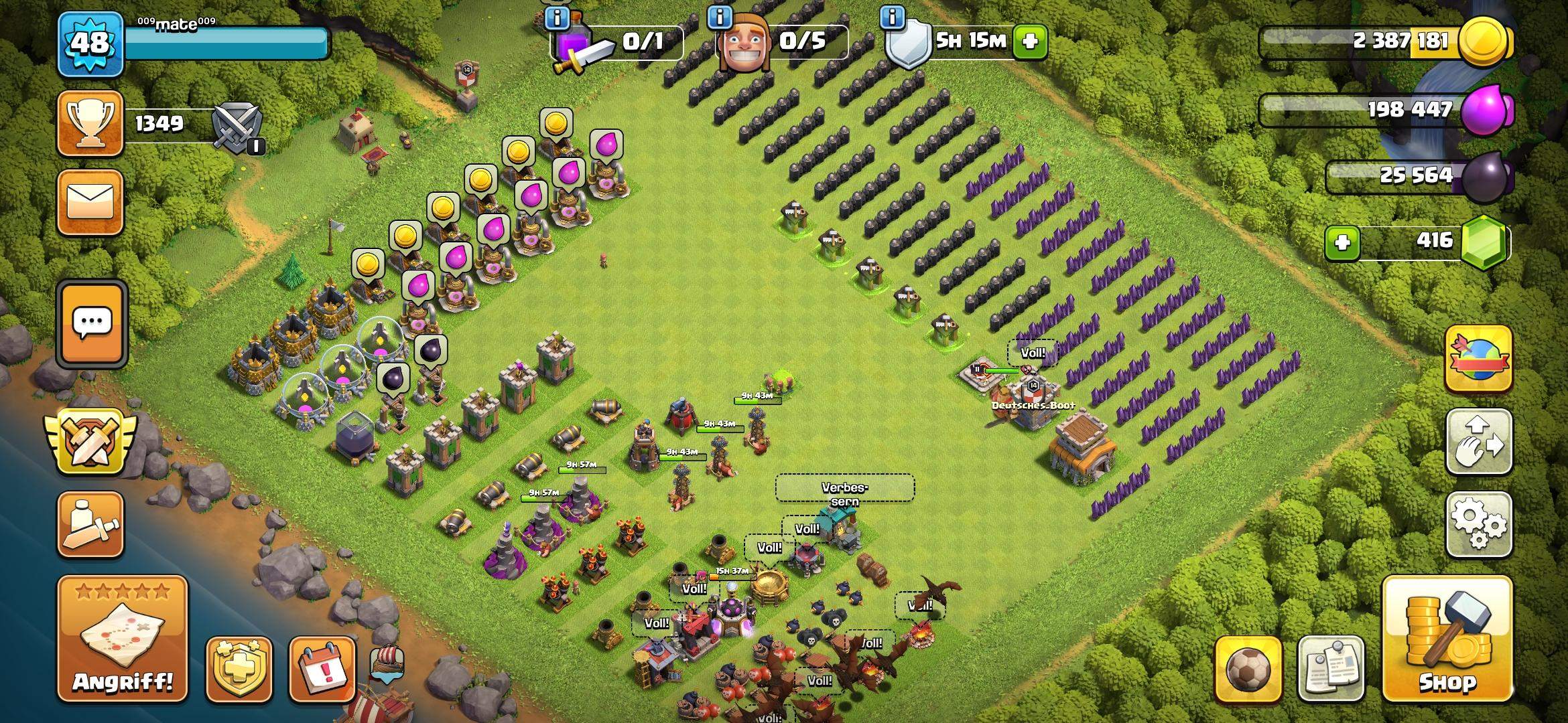 Sollte ich jetzt schon auf Rh 9 Upgraden? (Clash of Clans, Supercell)