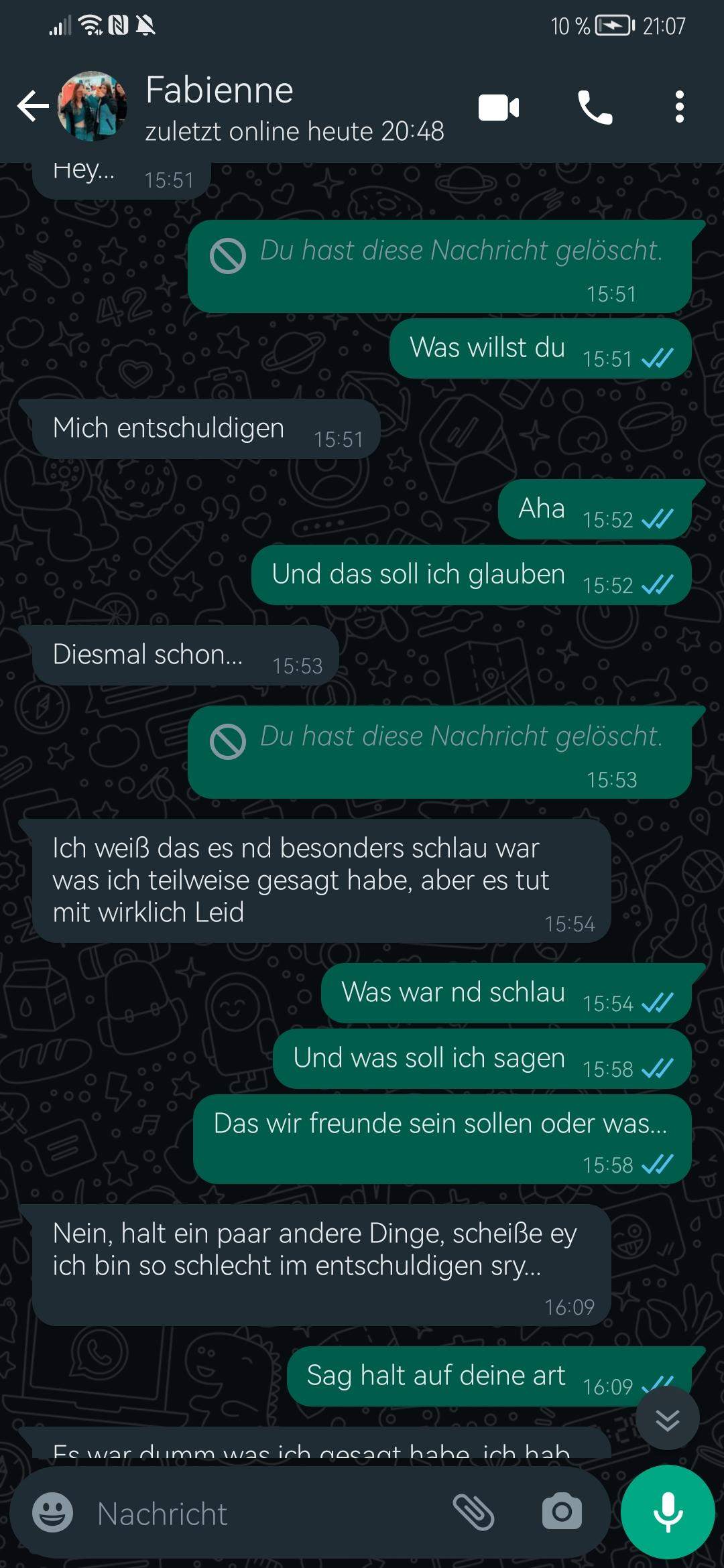 Sollte ich Kontakt abbrechen? (Mädchen, Freundin, Liebeskummer)