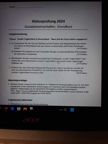 Sowi Abitur 2025? (Schule, Politik, Studium)