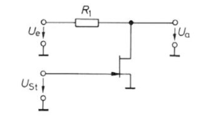 Spannungsteiler mit FET? (Physik, Elektrik, Elektro)