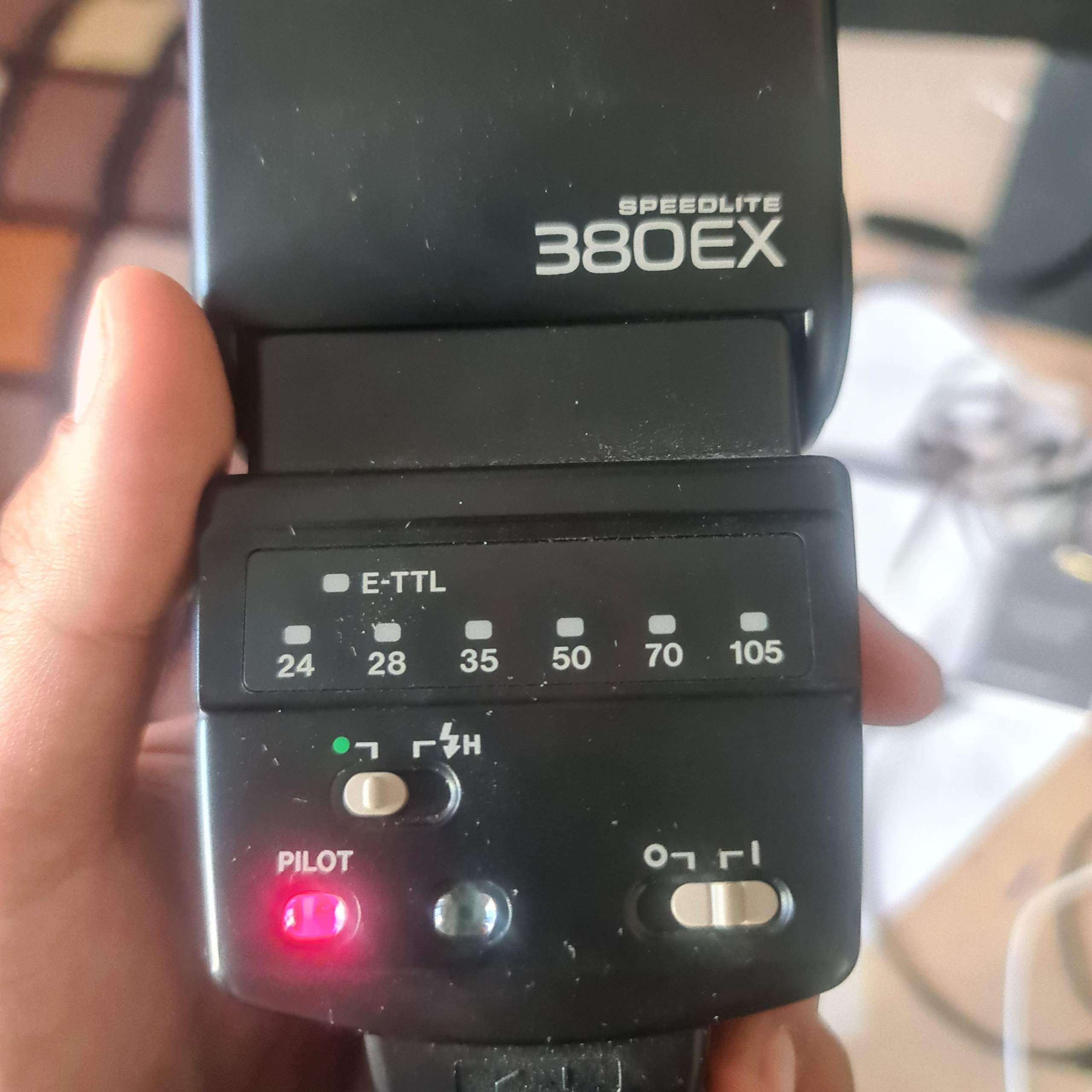 Speedlite 380 ex? (Kamera, Canon, Spiegelreflexkamera)