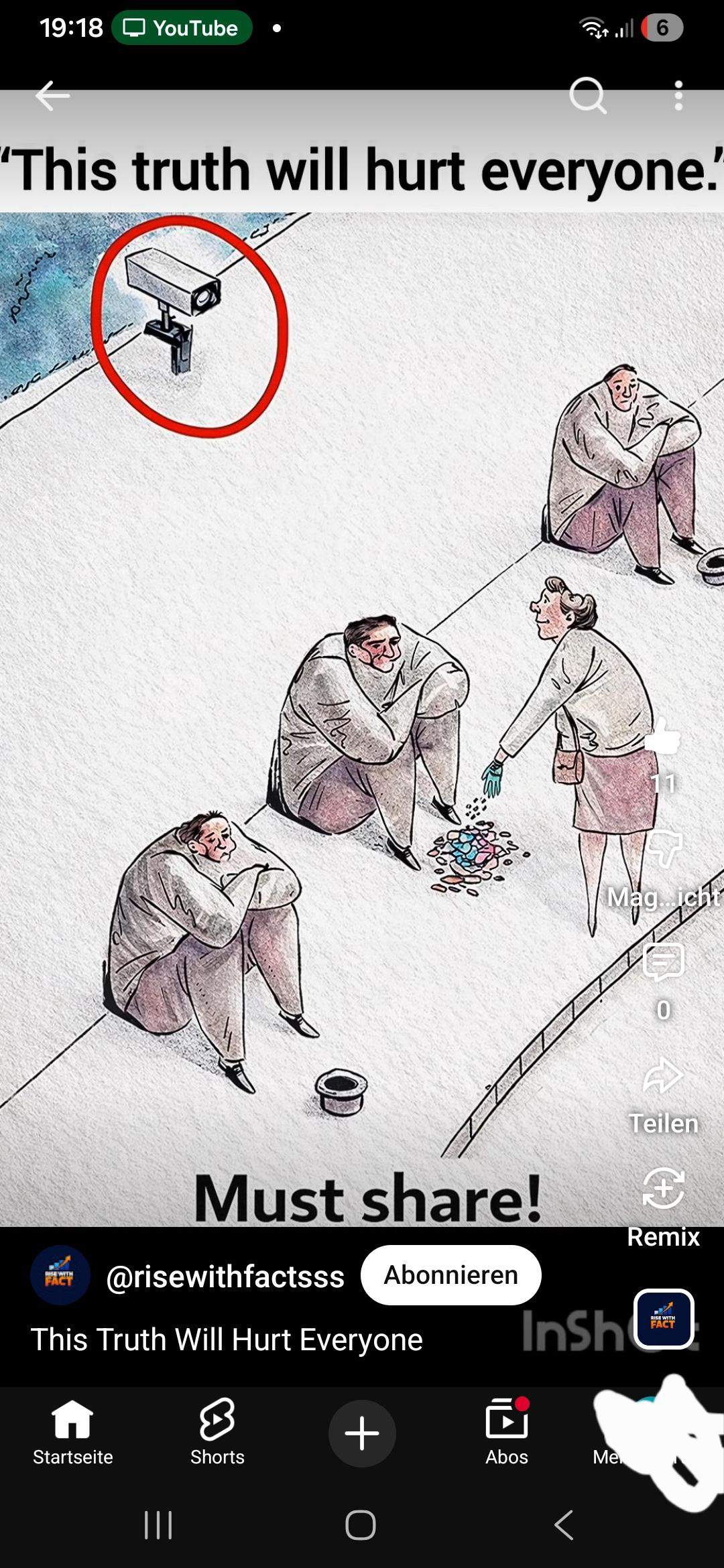 Spendest du armen Leuten gerne Geld? (Verhalten, Spende)