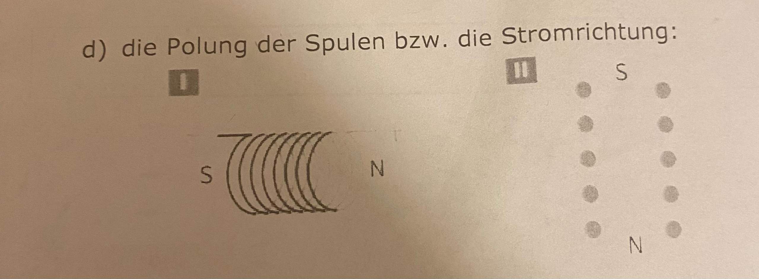 Spule Polung? (Physiker, Magnet, Magnetismus)