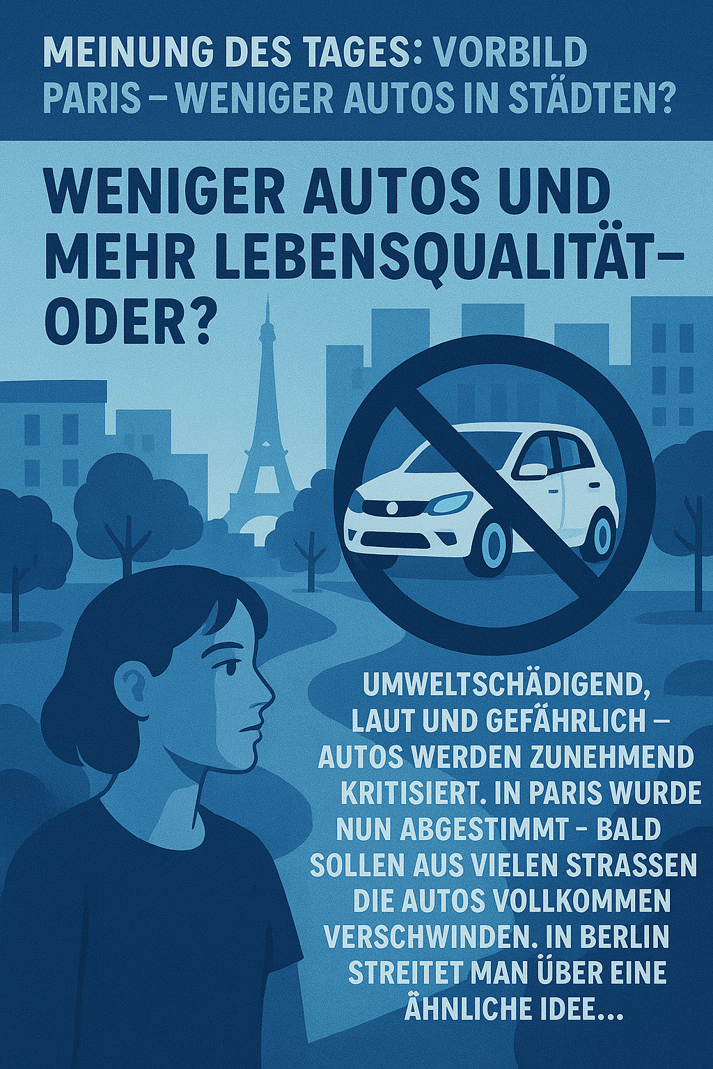 Meinung des Tages: Vorbild Paris - weniger Autos in Städten? Was denkt ...