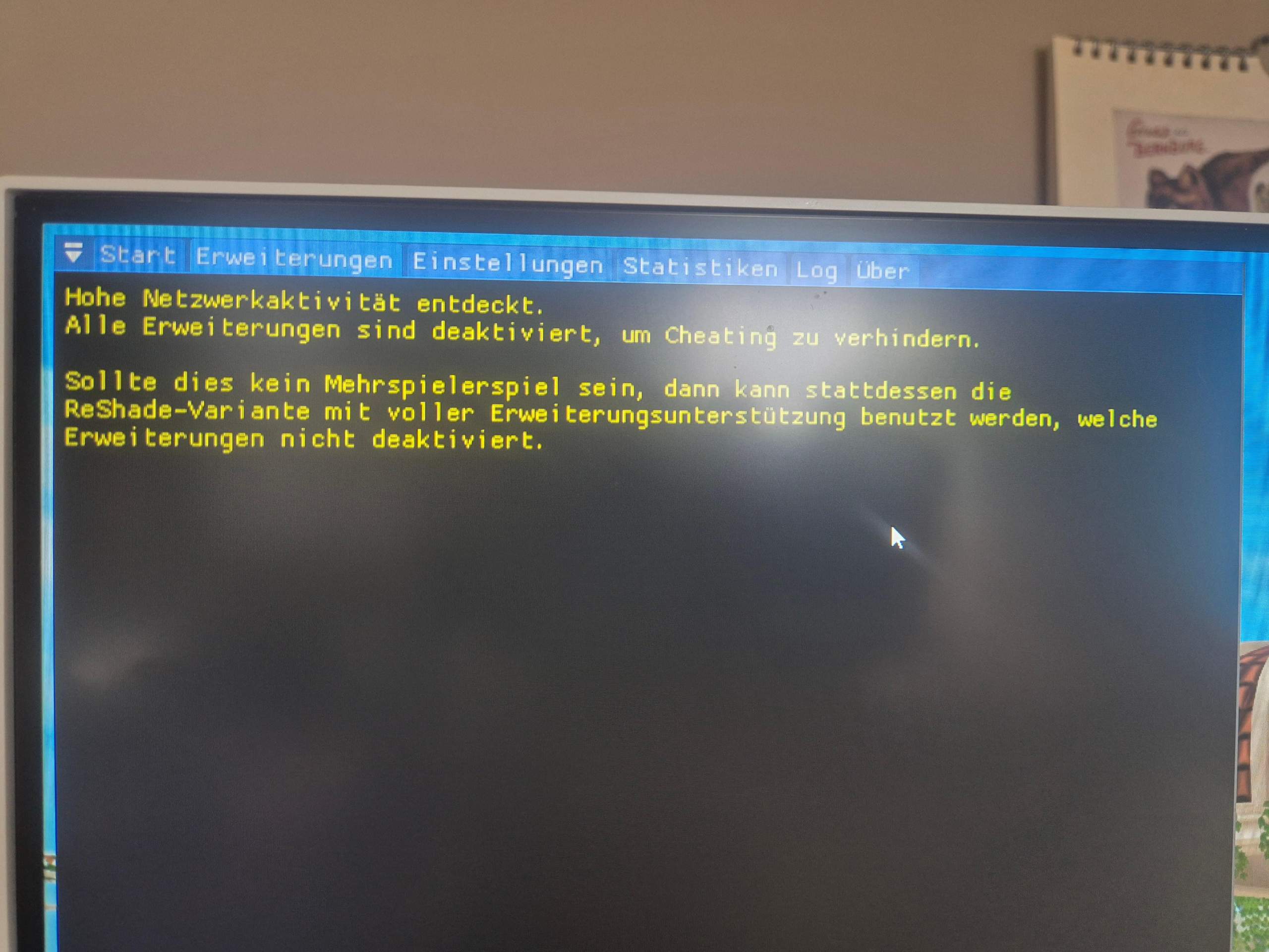 Starstable reshade funktioniert nicht mehr?