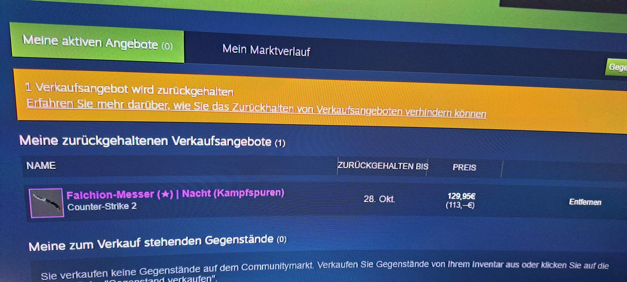 Steam markt lange warten? (PC, Counter-Strike, CS2)