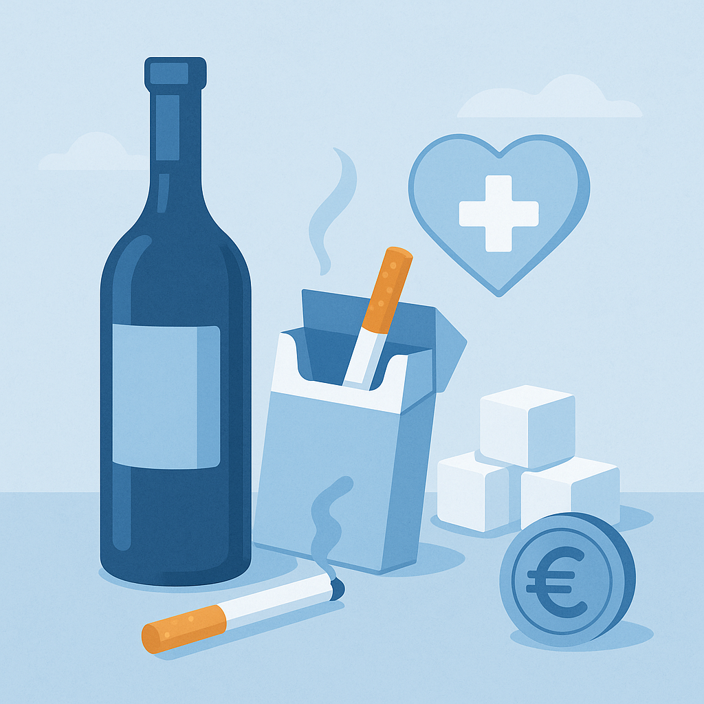 Meinung des Tages: Sollten höhere Steuern auf Alkohol, Tabak und Zucker ...