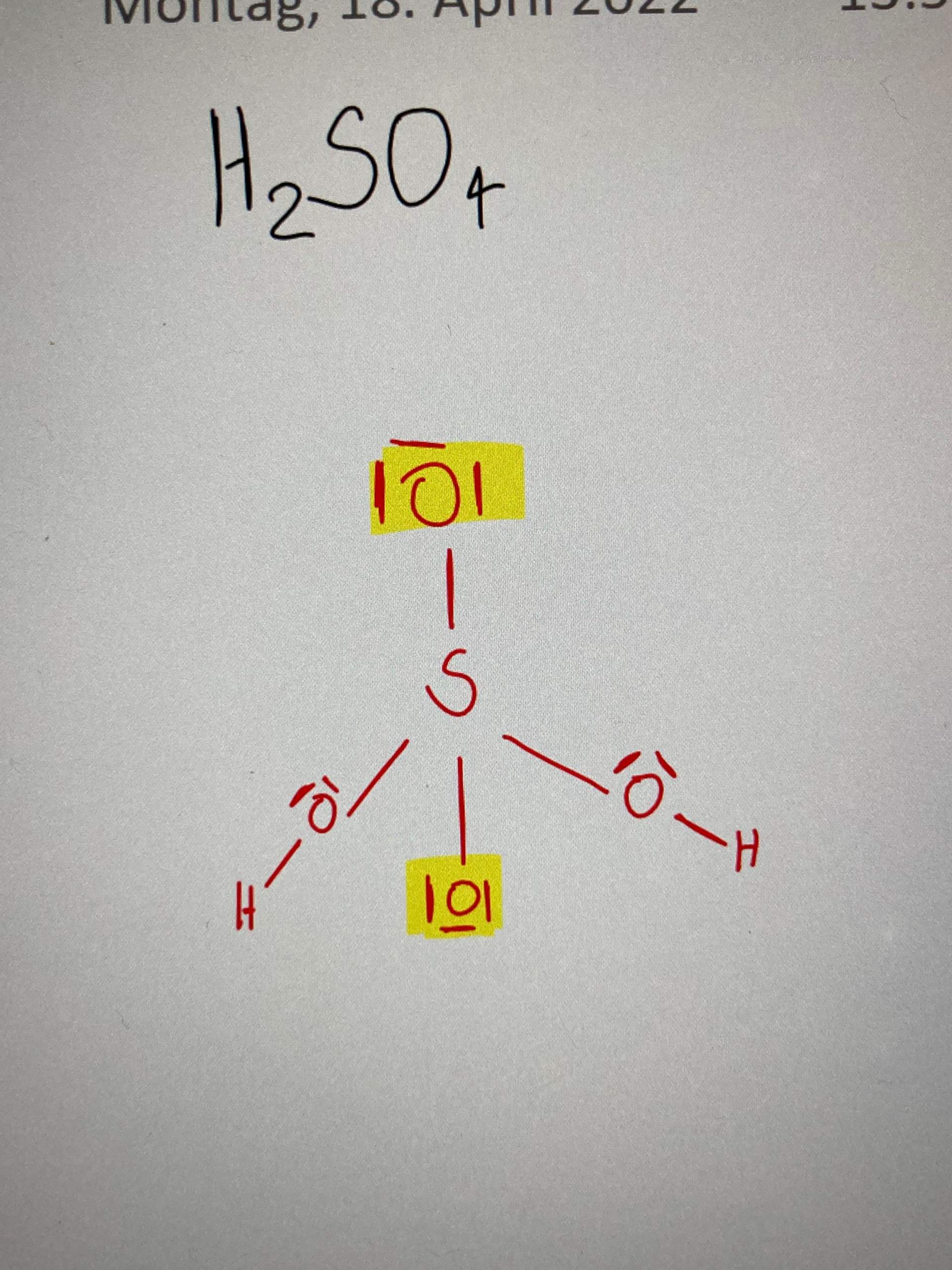 Stimmt diese Lewisformel? (Chemie, lewis formel)