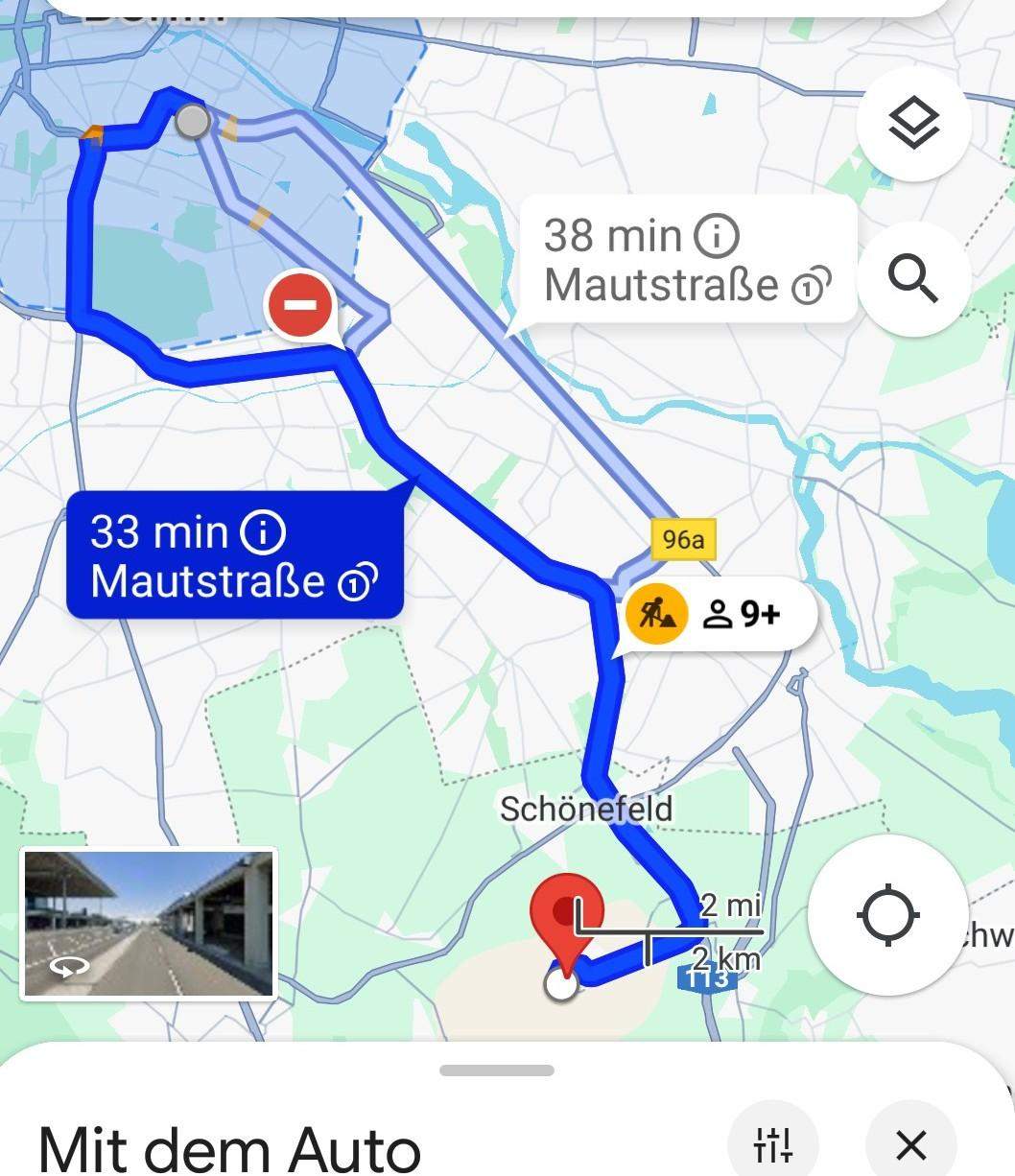 Straße zum ber Maut Pflichtig weiß jemand wie hoch die Maut ist ect ...