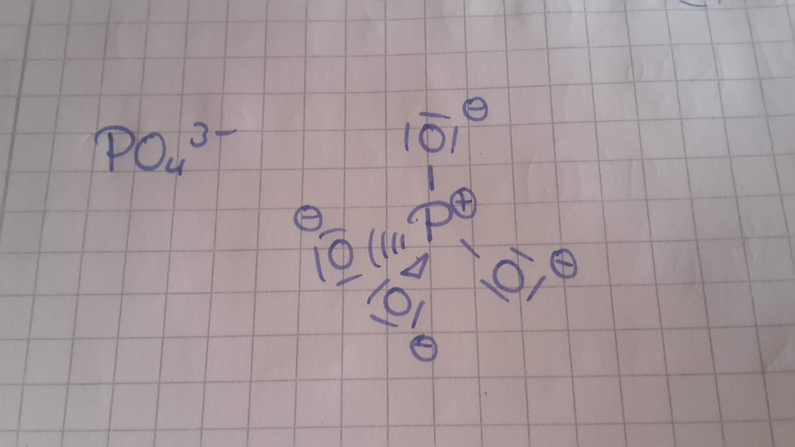 Strukturformel von phosphat? (Schule, Chemie)