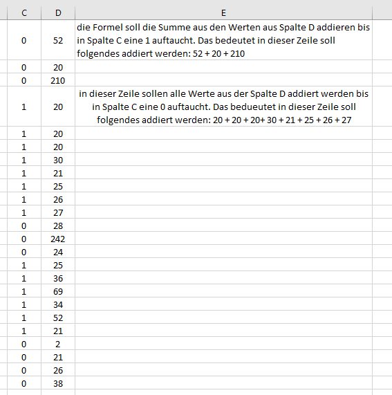 Summenformel (in Excel) mit variabler Anzahl an Summanden? (Computer ...