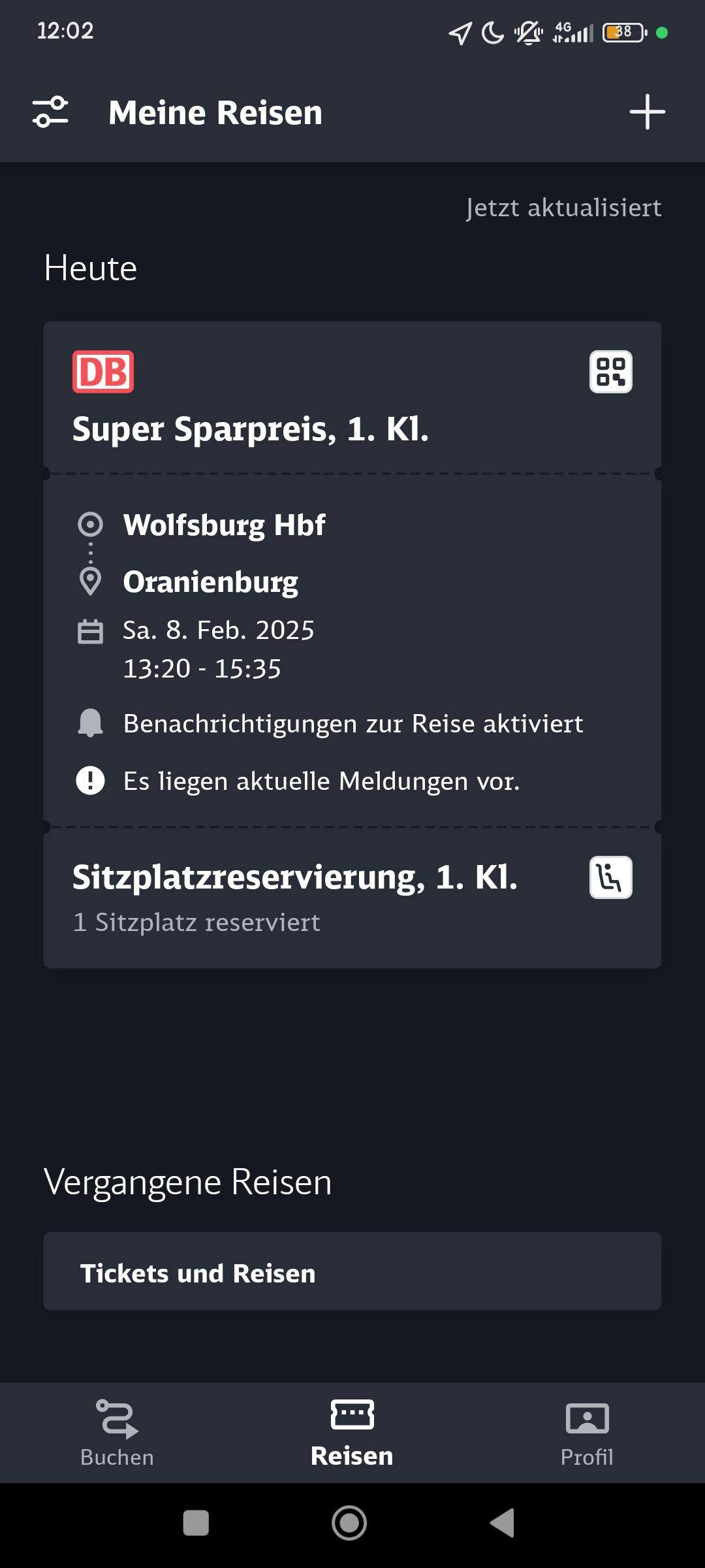 SuperSparPreis ICE 1. Klasse Ticket auch in der Regionalbahn? (Bahn ...