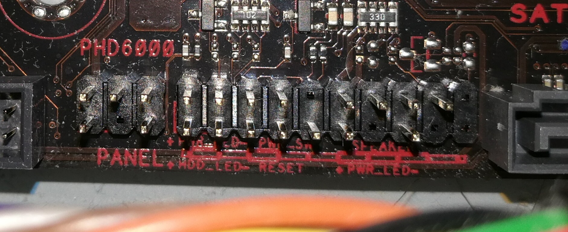 system panel connectors asus b350 motherboard? (Computer, Technik ...
