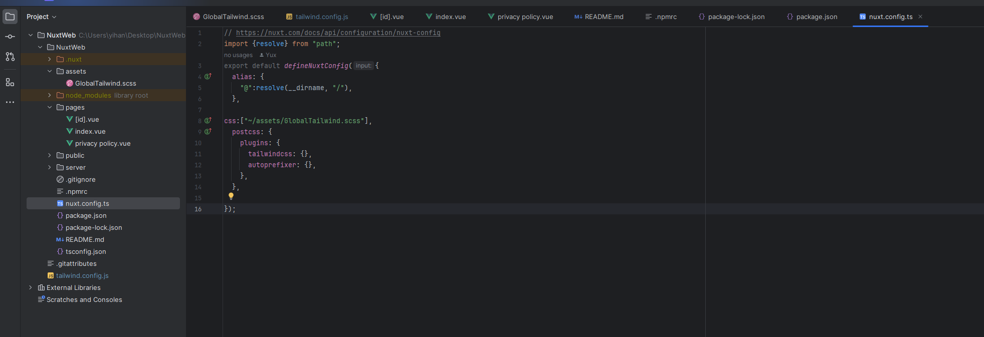 Tailwind CSS Warnung von Webstorm? (Computer, Technik, Windows)