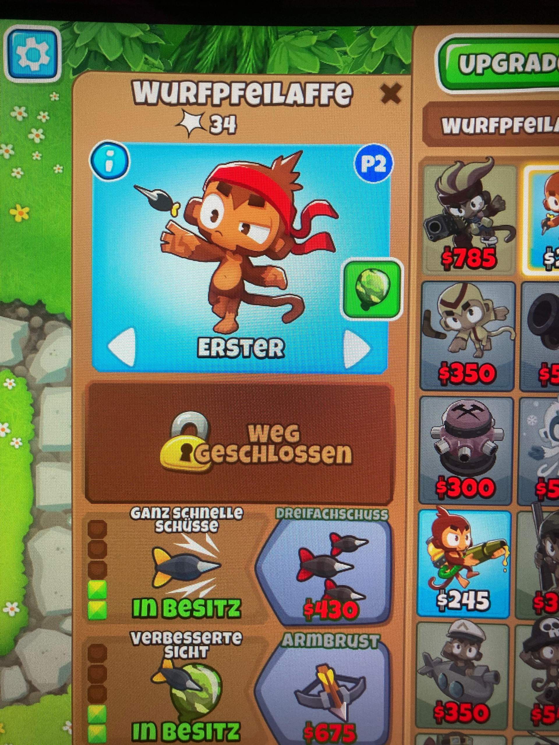 Tarn Button bei BTD6? (PC, Computerspiele, Steam)
