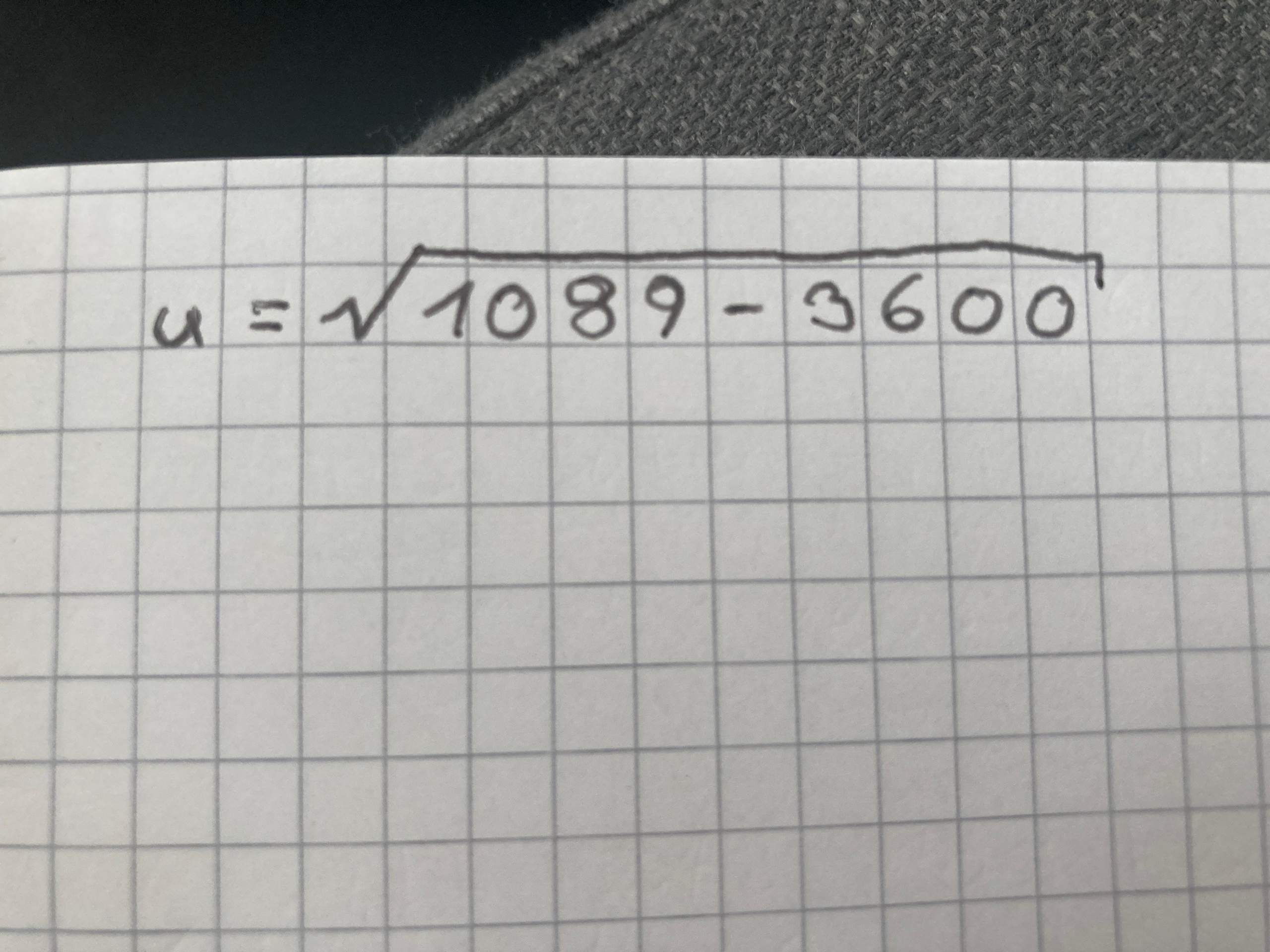 Taschenrechner sagt „Domain Error“? (rechnen, Funktion, Wurzel)