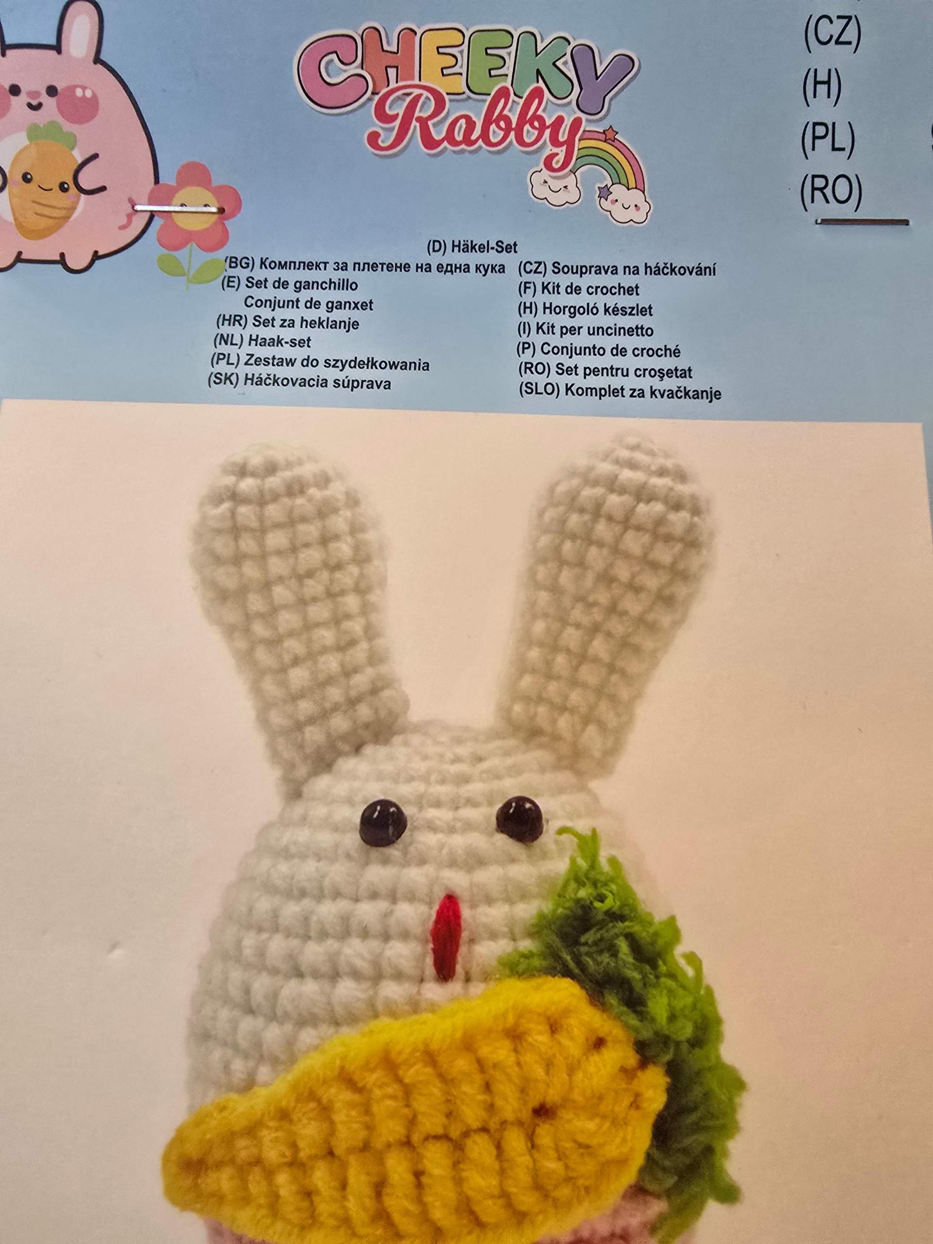 Tedi Hase Häkel Set, wie fängt man an? (basteln, DIY, Handarbeit)