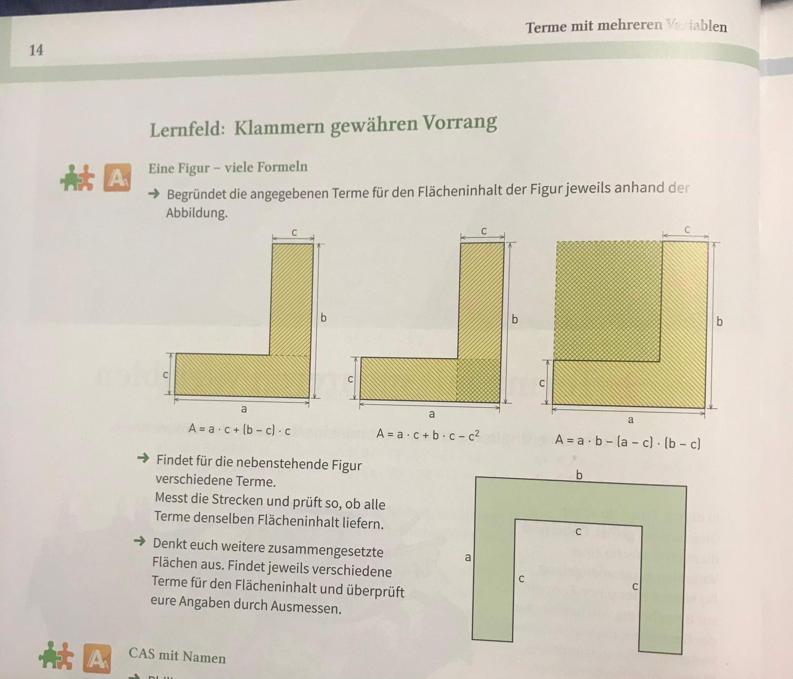 Terme und mehrere Variablen? (Schule, Mathematik, erklären)