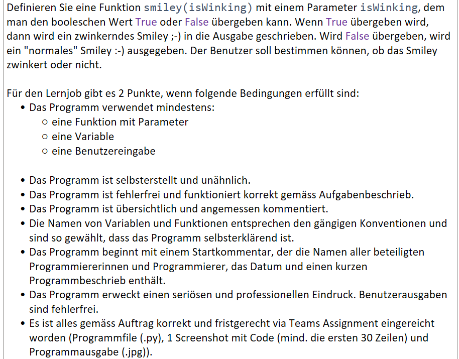 Könnt ihr bei einem TigerJython-Programm helfen? (Hausaufgaben ...