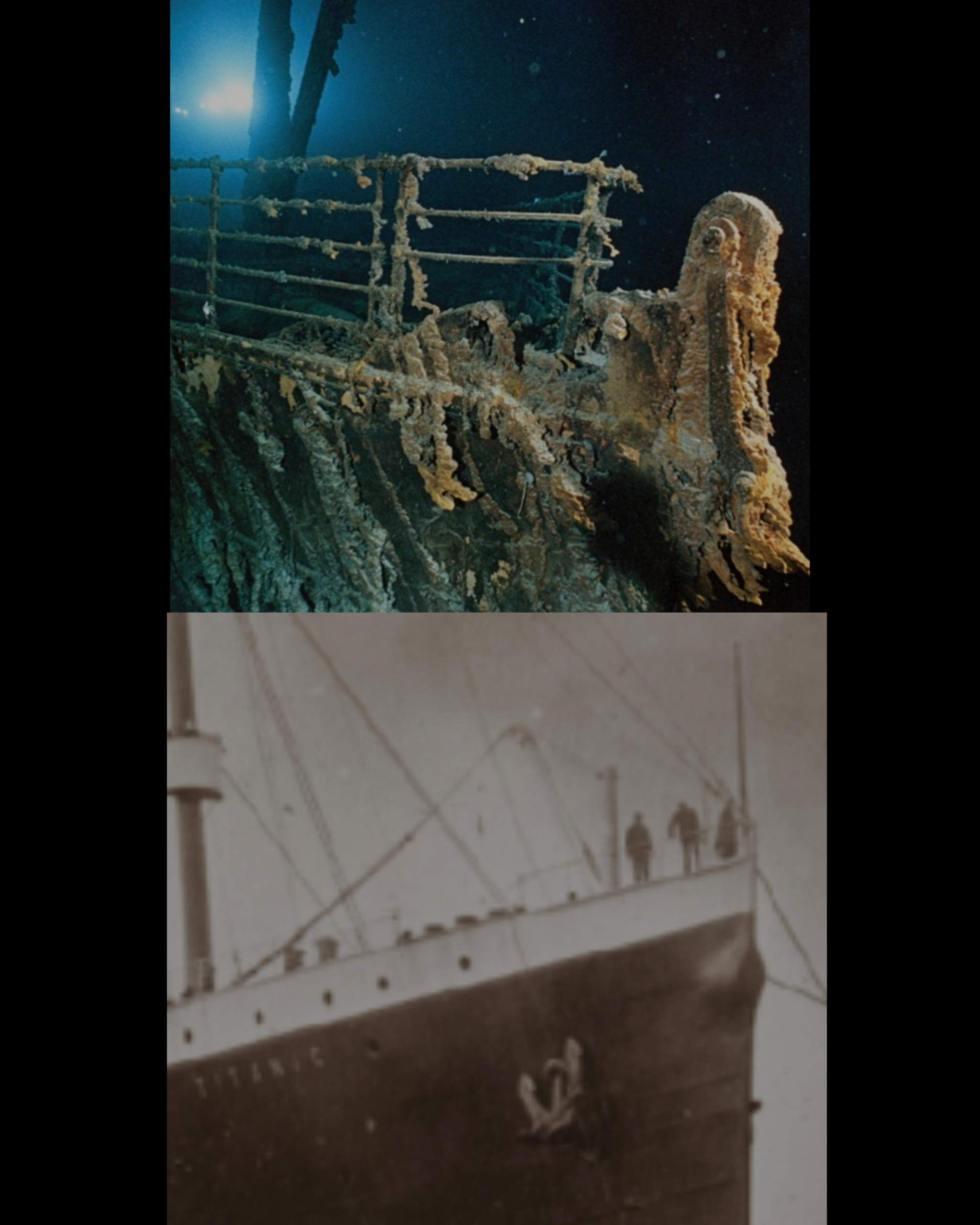 Titanic Bug Unterschied, Wrack zu Original? (Technik ...