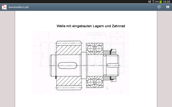 Toleranzangabe Passungen (technisches Zeichnen) (Technik, Schule)