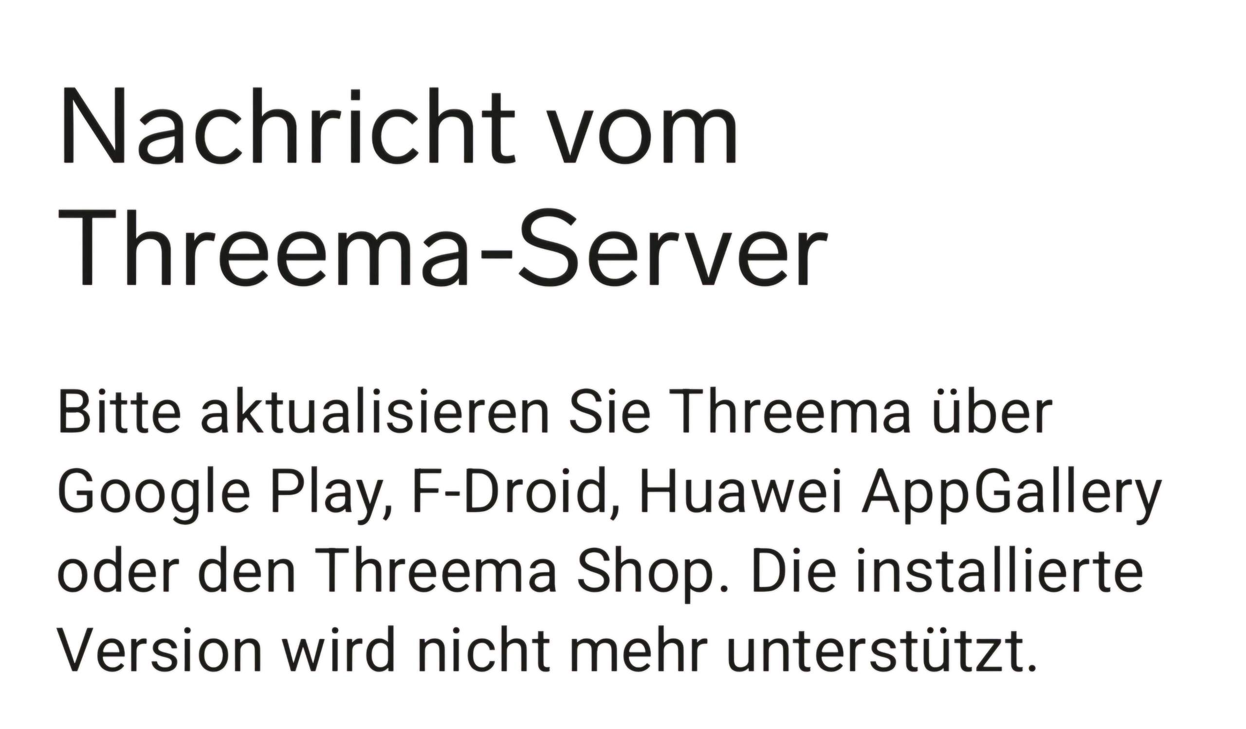 Treema App updaten? (Samsung, Threema)