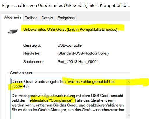 Treiber, Dell Dock WD19s funktioniert mit HP Laptop nicht! Unbekanntes ...