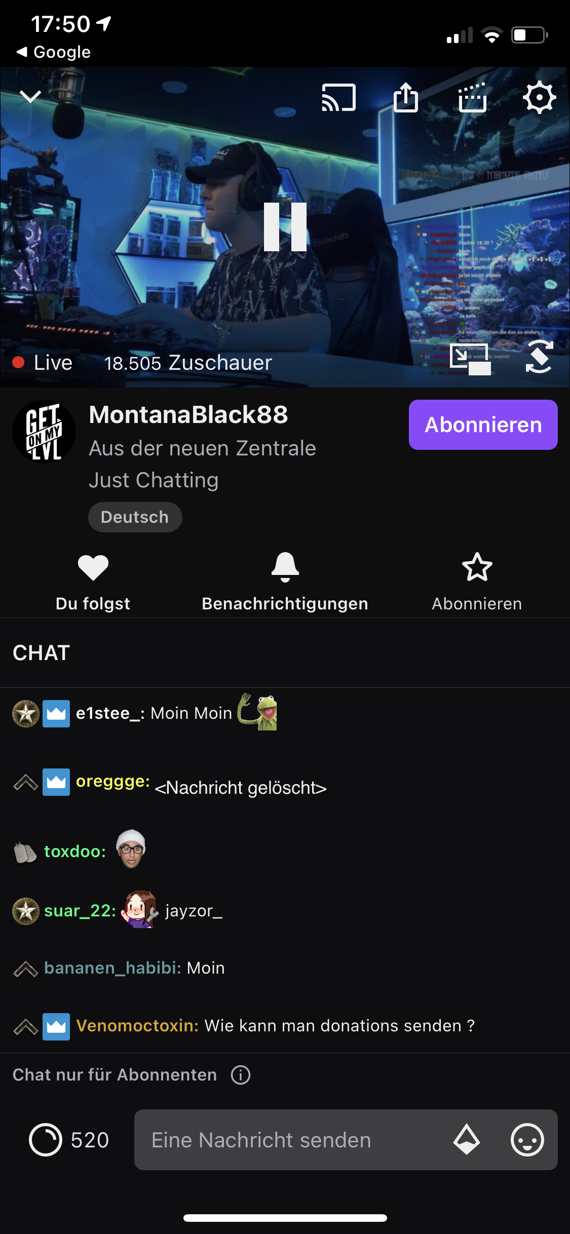 Twitch Zeichen? (Computer, Stream)