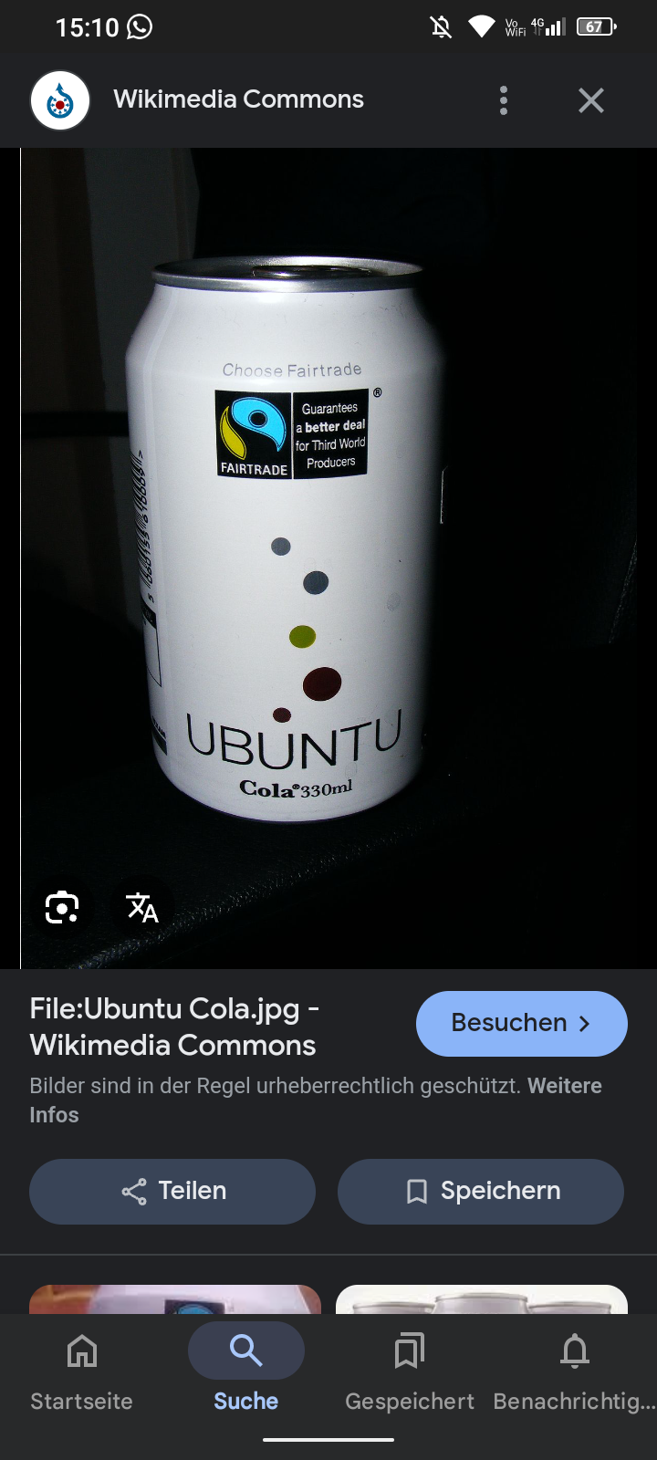 Ubuntu Cola in der Dose? (Getränke, Softdrinks)