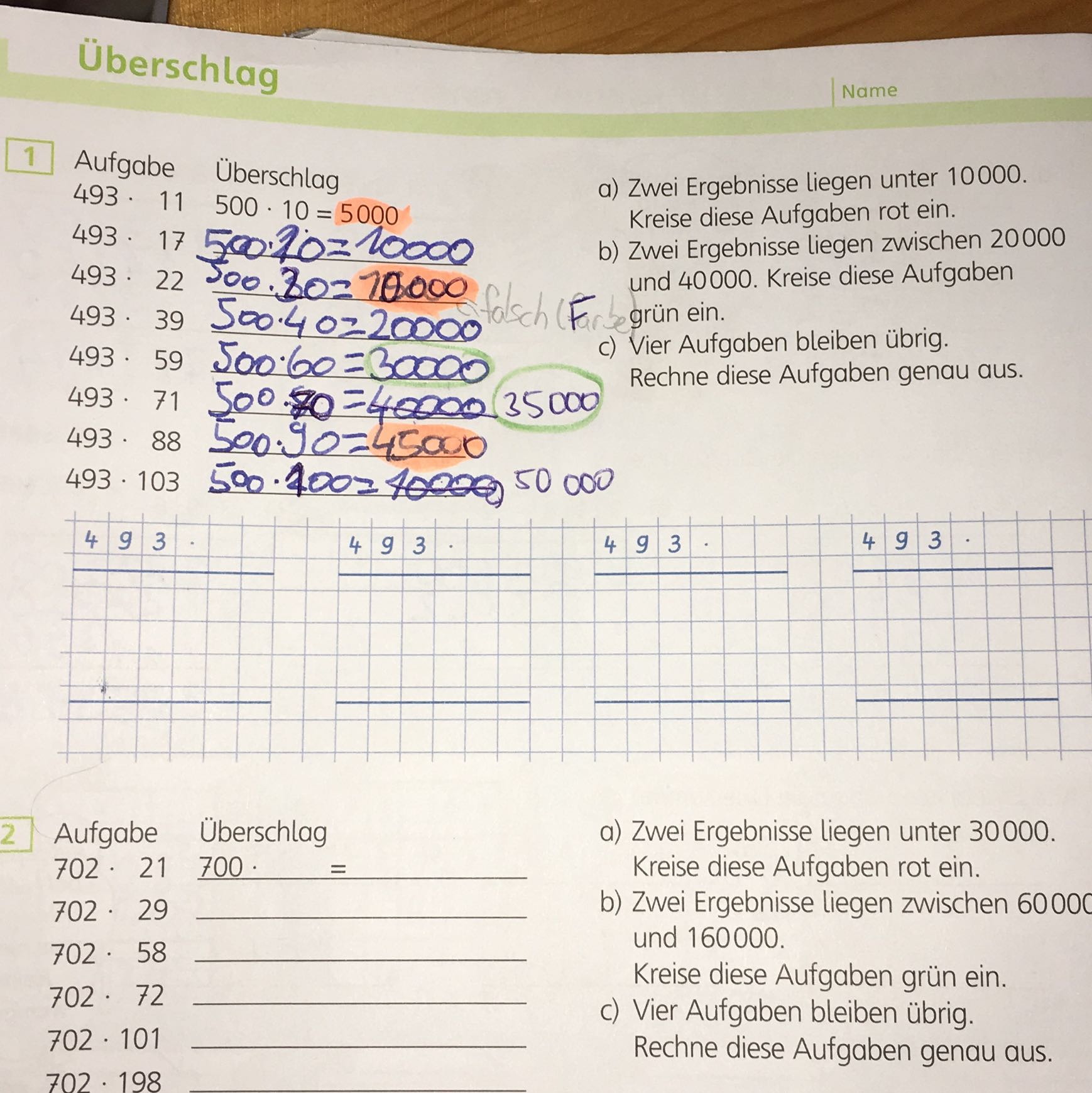 berschlag Ergebnis Unter Mathe berschlag Ergebnis Unter Mathe