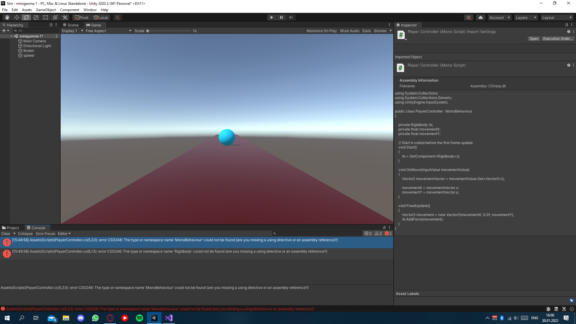 Unity Fehler Woran Liegt Es Computer Technik Spiele Und Gaming