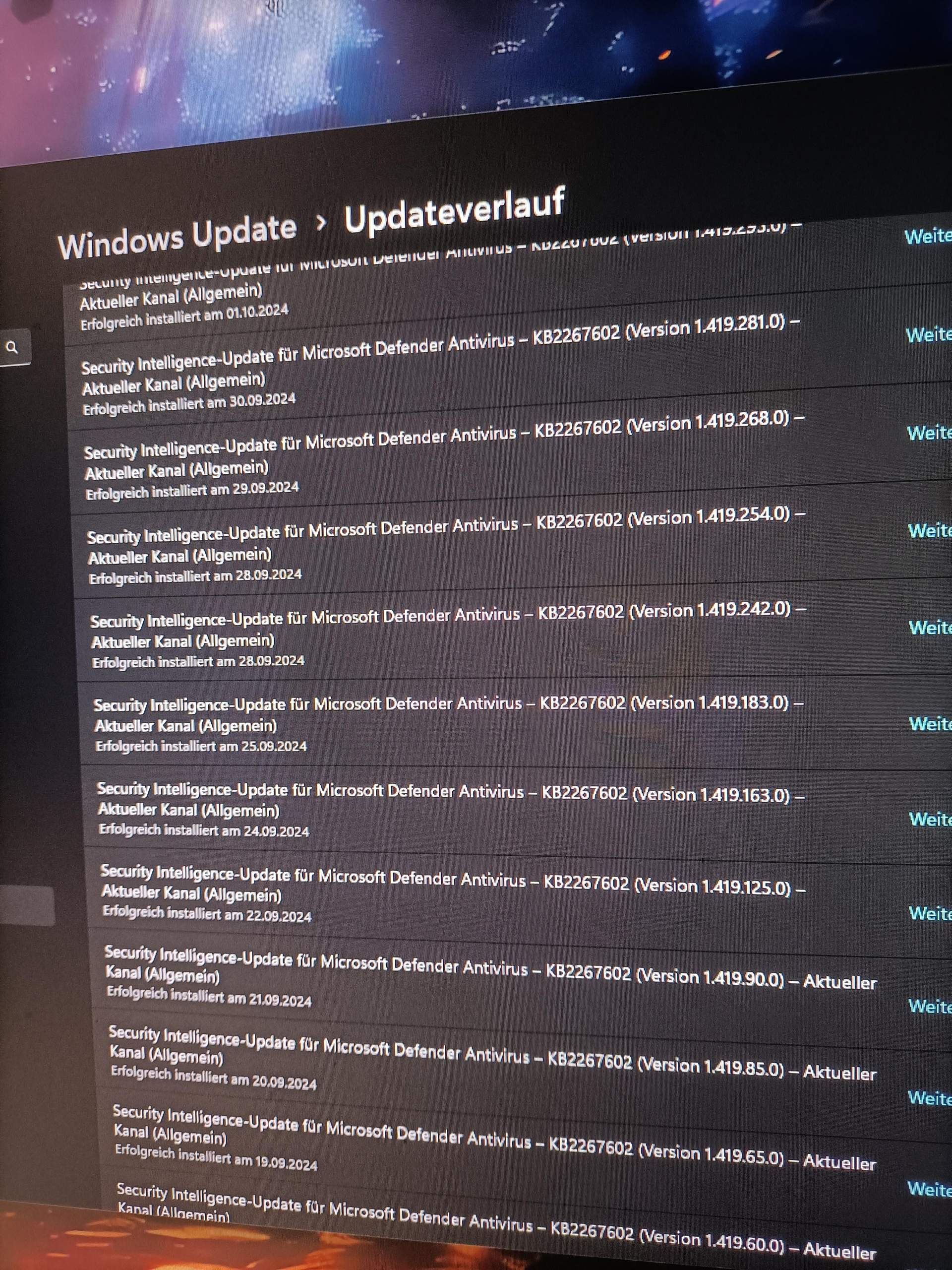 Update? (Windows, IT, Treiber)