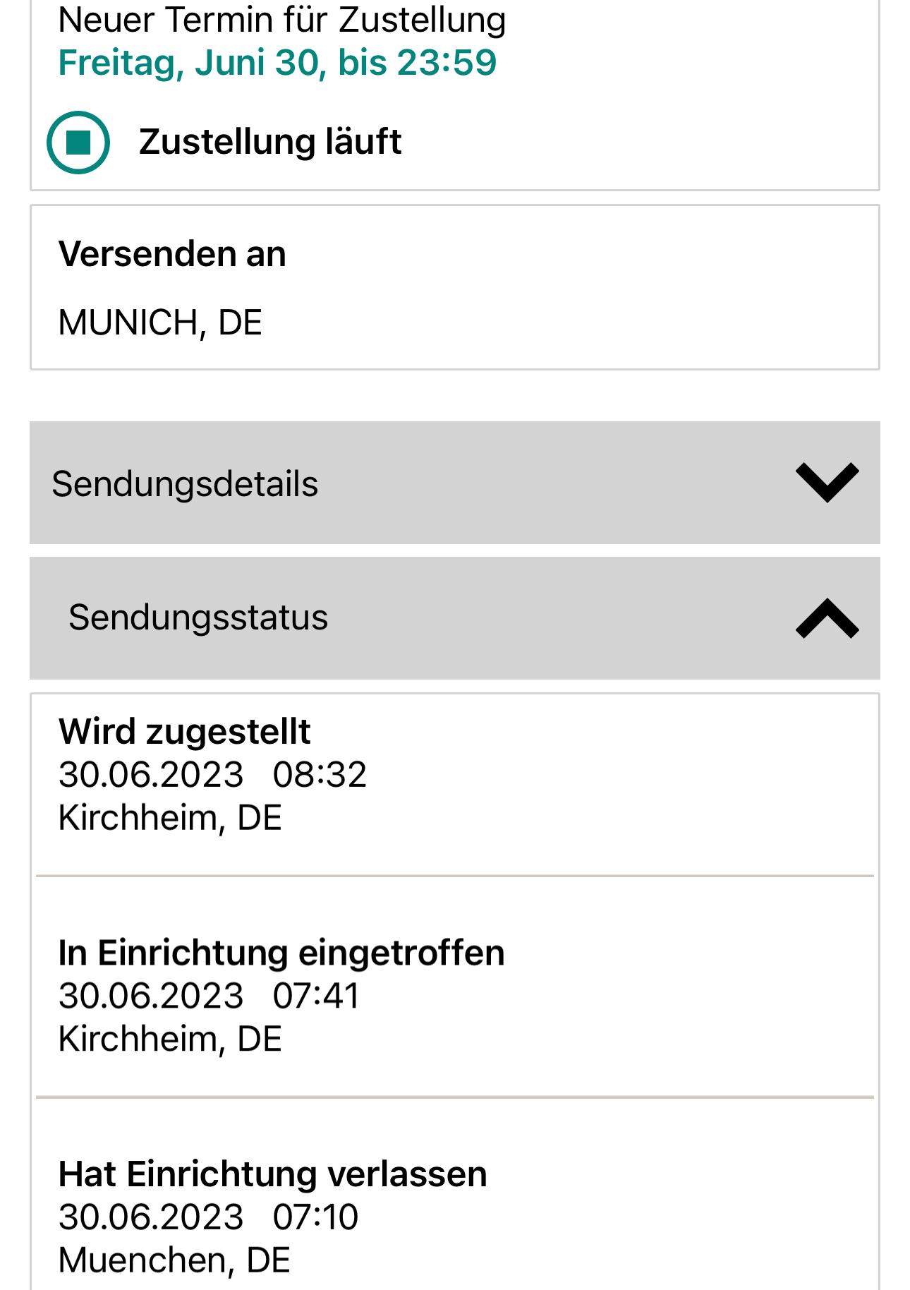 Ups paket? (Post, Versand, Bestellung)