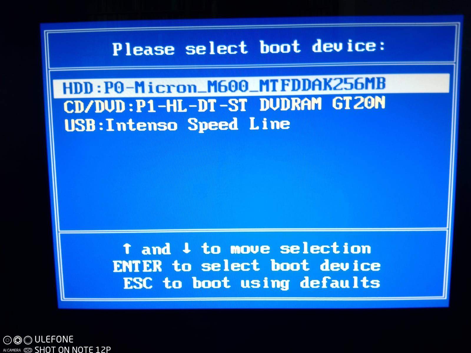 USB-Stick mit Windows 11, über Rufus, auf All-in-One PC Modell: "Medion ...