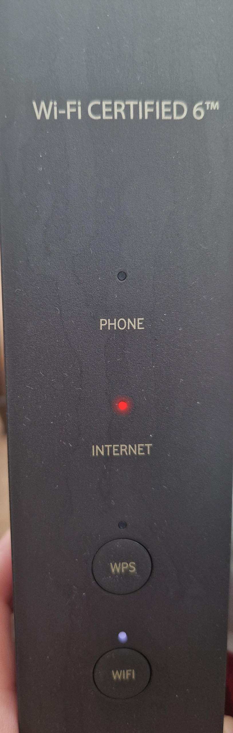 Vadafone internet geht nicht und ein rotes licht bei "internet ...