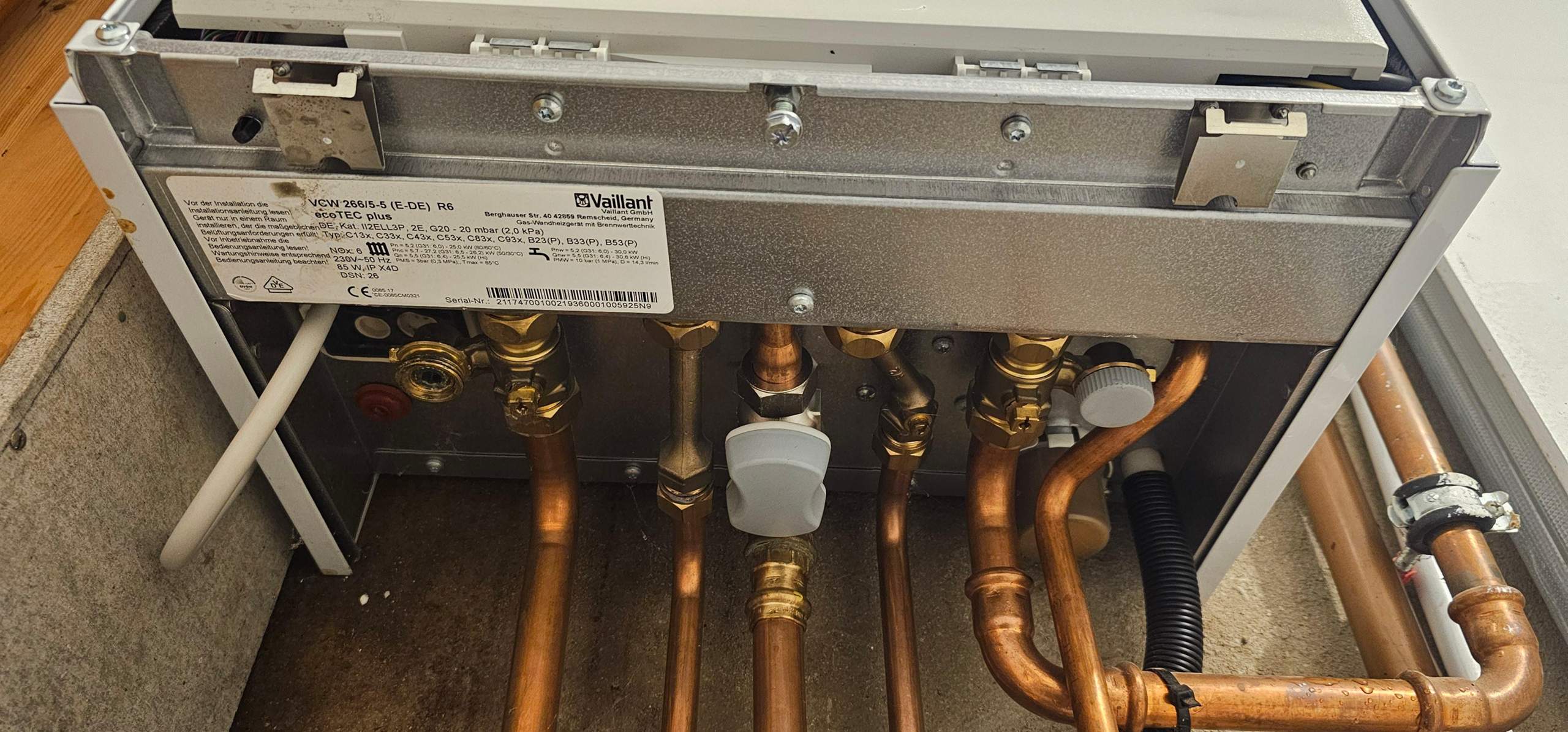 Vaillant ecotec plus nachfüllen? (Fehlermeldung, Heizungsanlage ...