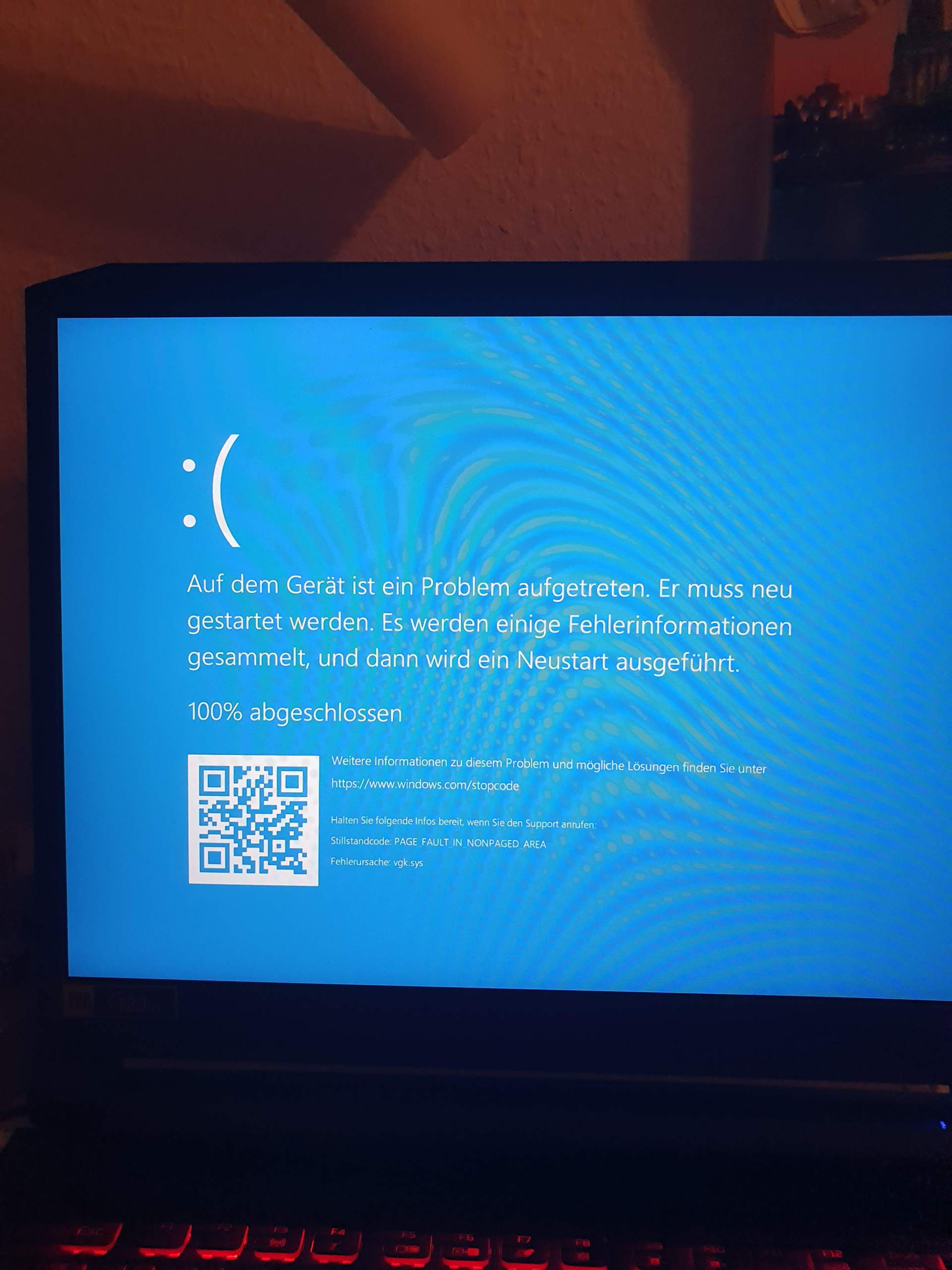 Valorant blue screen? (Computer, Technik, Spiele und Gaming)