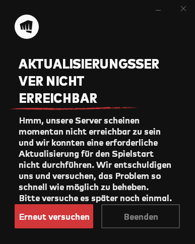 Valorant startet nicht? (Computer, Technik, Spiele und Gaming)