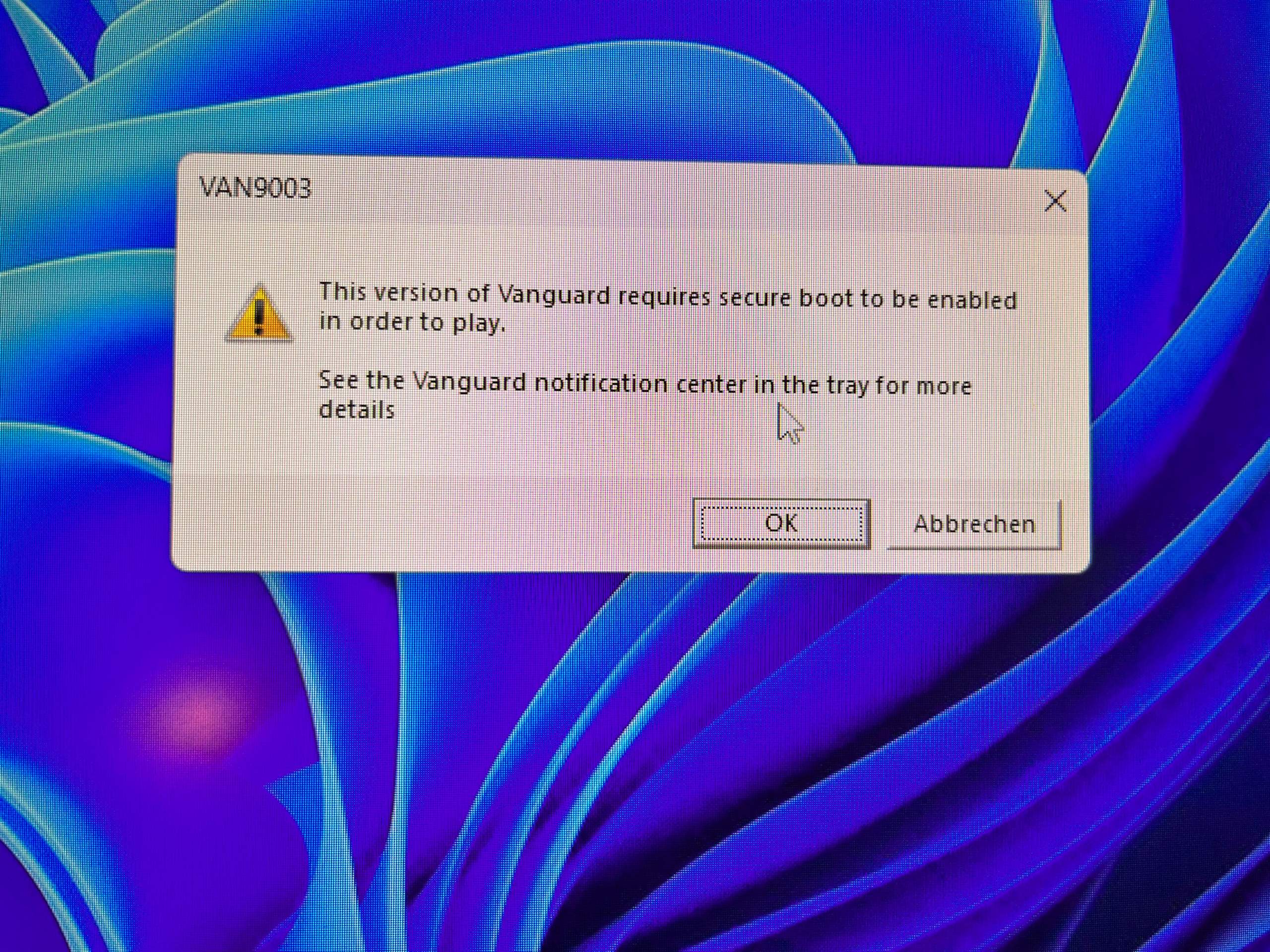 Valorant Vanguard?