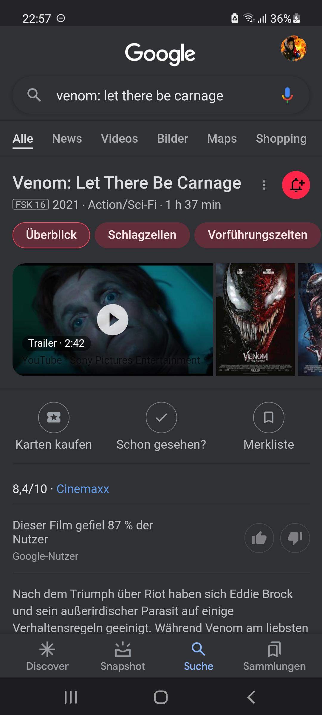 Venom 2 FSK? (Film, Filme und Serien, Kino)