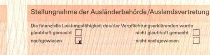 Verpflichtungserklärung? (heiraten, Heirat, Visa)