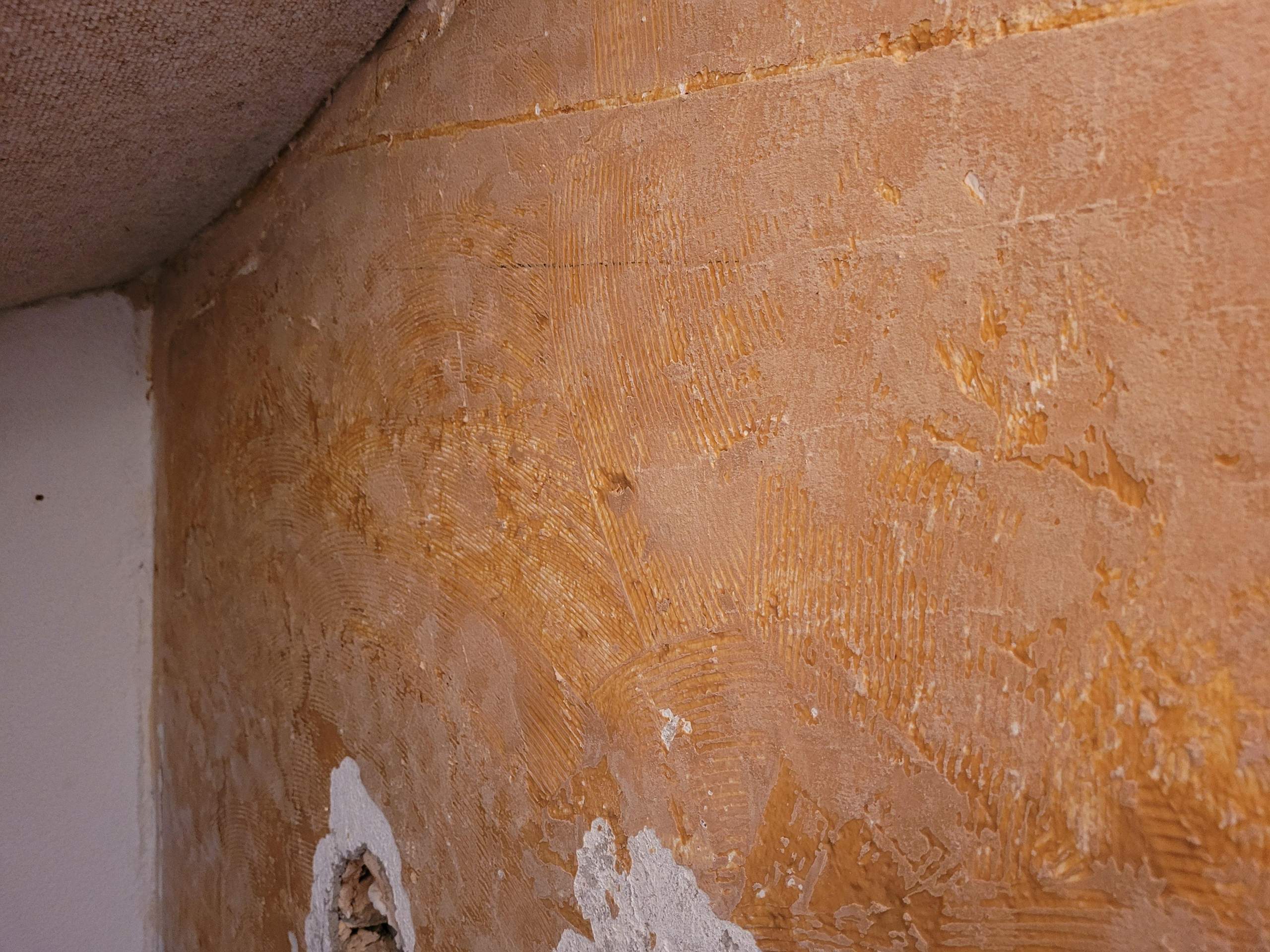 Verputz auf Teppichkleberesten auftragen? (Malerei, Renovierung ...