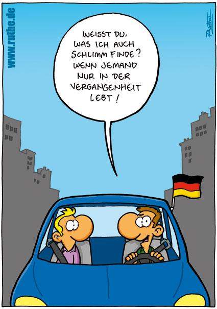 Versteht ihr den Witz an diesem Cartoon? (Internet, Deutschland ...